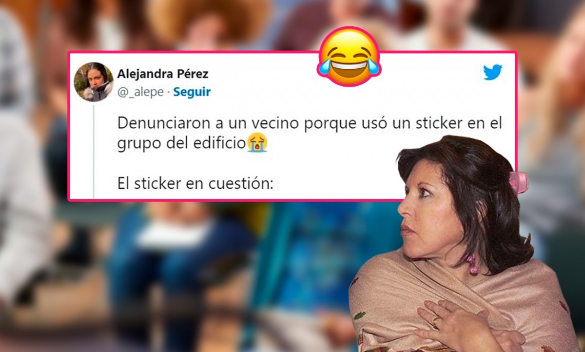 Usó este sticker en el grupo de WhatsApp de su comunidad de vecinos y ...